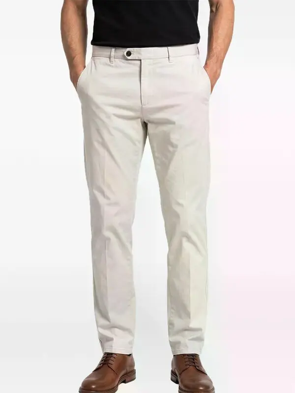 Brunello Cucinelli Belt-loop Straight-leg Trousers