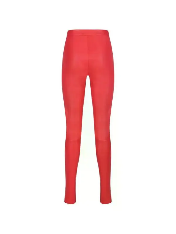 Zeynep Arçay High-waisted Leather Trousers