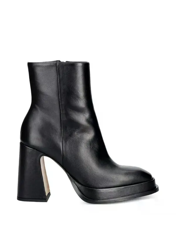 SOULIERS MARTINEZ Chueca Platform Square-toe Ankle Boots