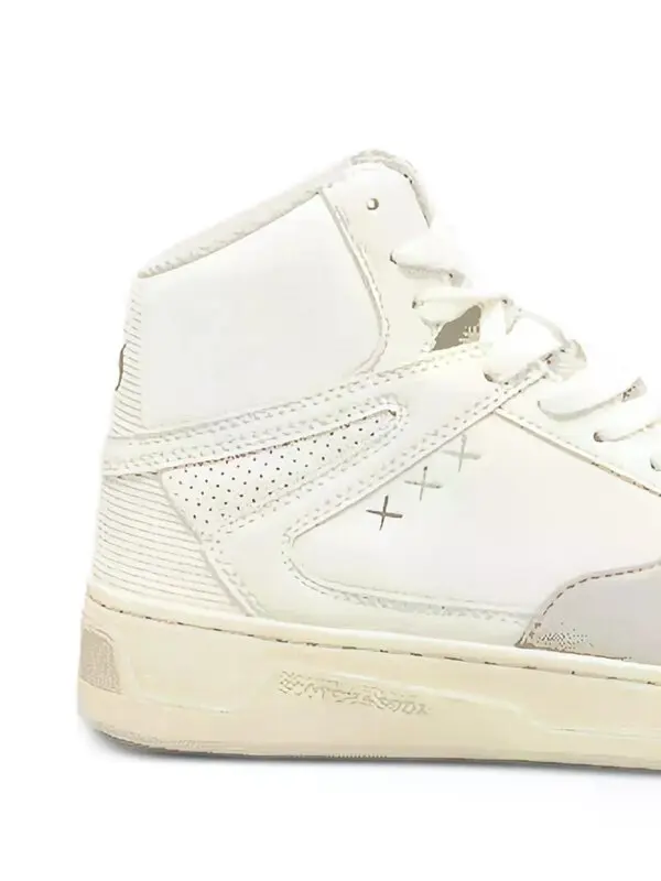 Scotch & Soda Panelled High-top Sneakers