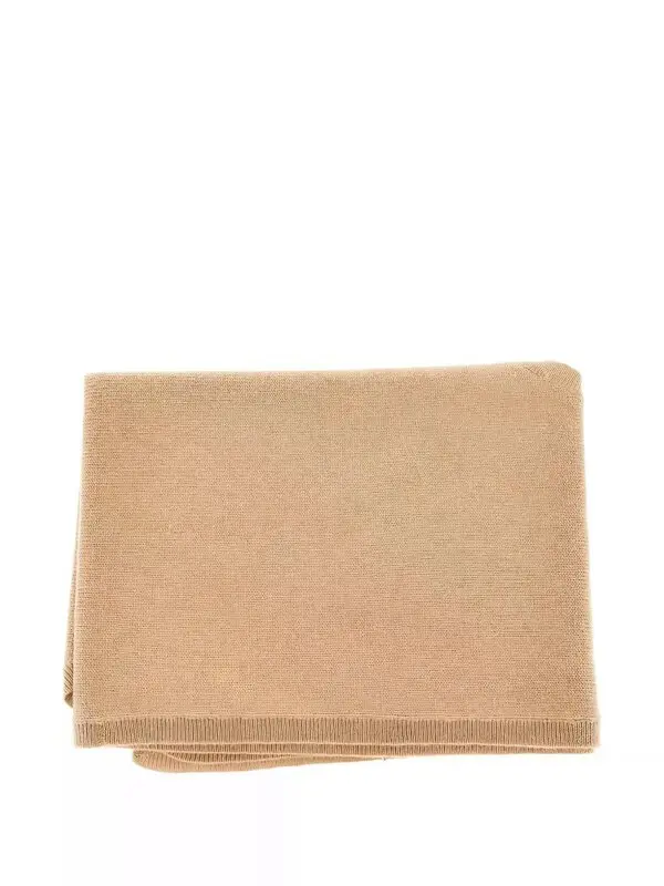 Max Mara Embroidered Cashmere Scarf