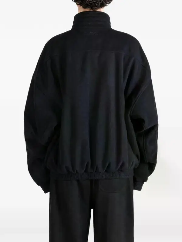 Vetements Logo-embroidered Fleece Sweatshirt