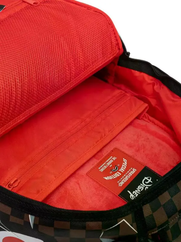 SPRAYGROUND X Disney Check-print Backpack