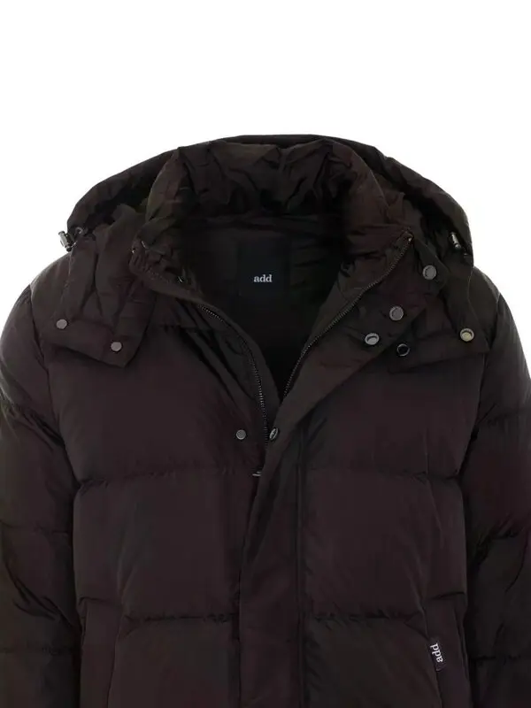 Add Quilted Hooded Jacket