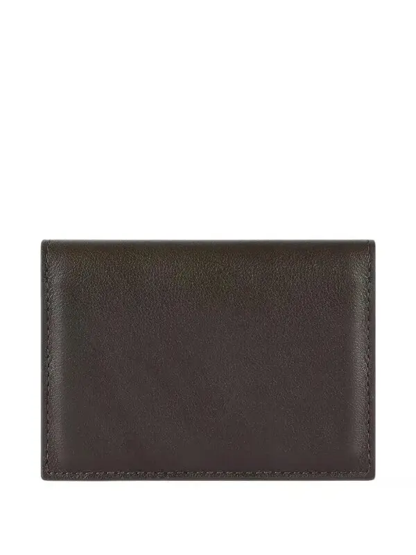 Givenchy Antigona Stamped Bicolor Flap Card Holder In Leather