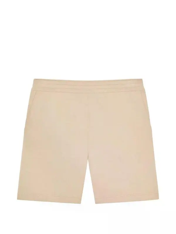 Givenchy Bermuda Shorts In Fleece With Paris Gros Grain