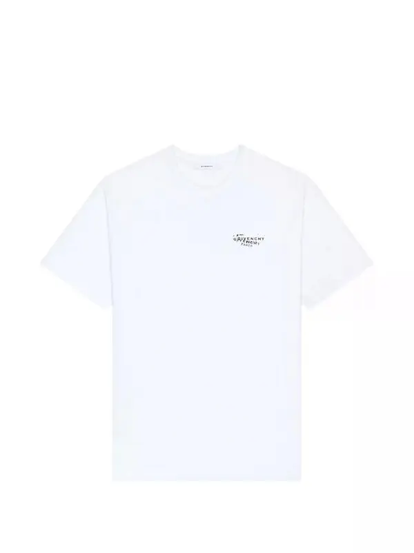 Givenchy T-shirt In Cotton With Stamp Print