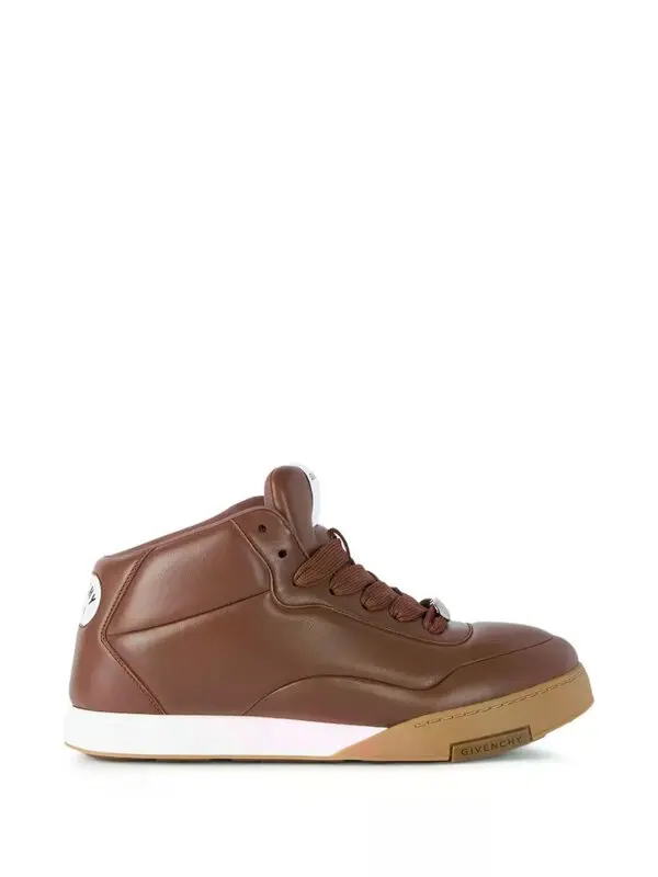 Givenchy Puffy Yard Mid-top Sneakers In Nappa Leather