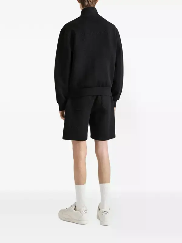 Givenchy Herringbone Bermuda Shorts With Jacquard