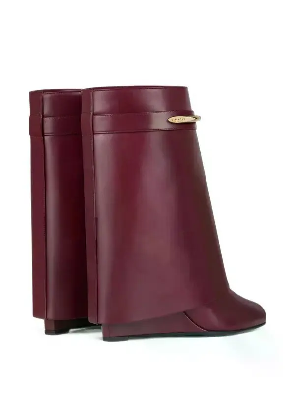 Givenchy Shark Pinch Ankle Boots In Leather