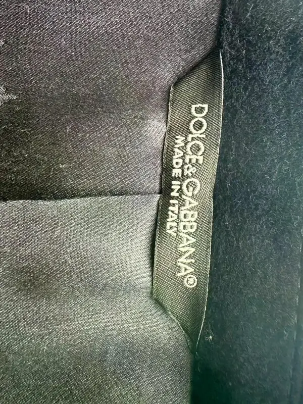 Dolce & Gabbana Single-breasted Coat - Black