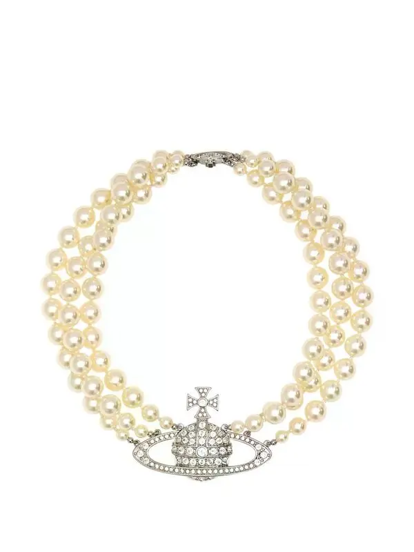 VIVIENNE WESTWOOD Orb Pearl-embellished Necklace