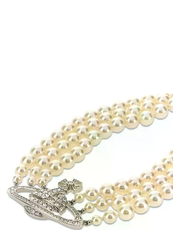 VIVIENNE WESTWOOD Orb Pearl-embellished Necklace