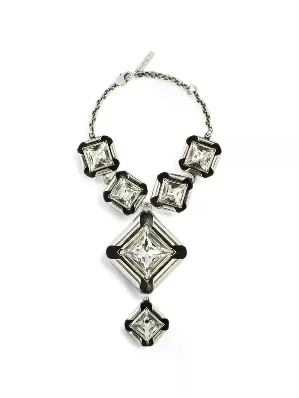 Givenchy Deconstructed Crystals Bracelet In Metal And Crystals