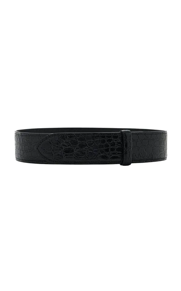 Khaite Theo Leather Belt