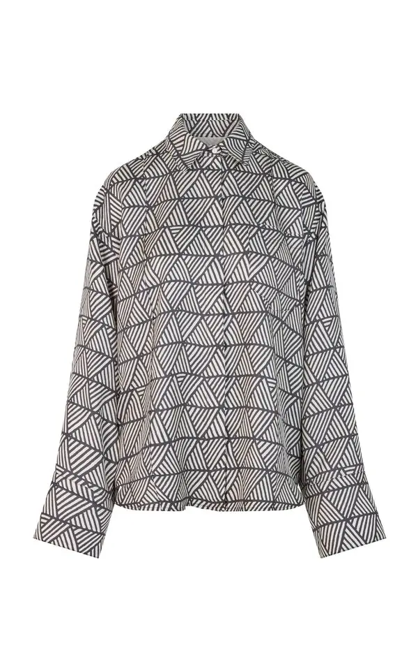 HEIRLOME X A. Morales Basket Silk Shirt