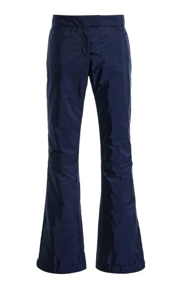 Miu Miu Tech-nylon Flared Pants