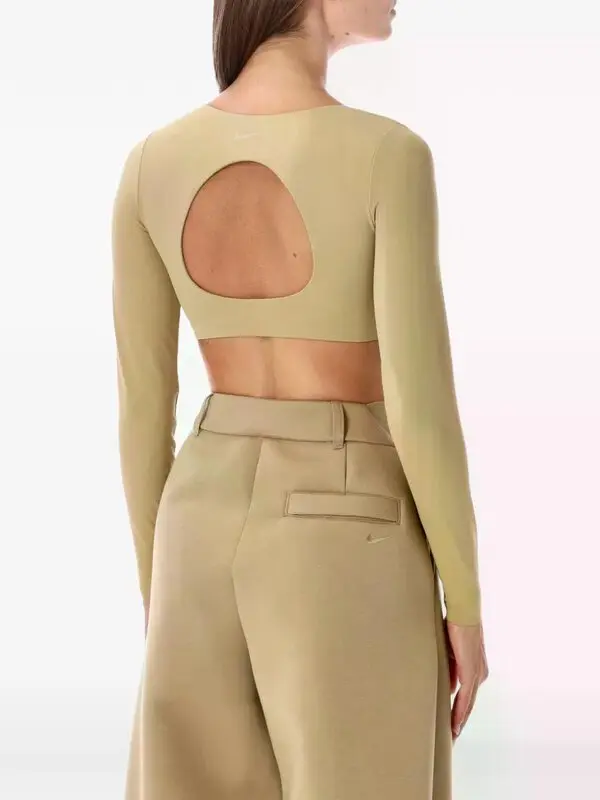 Nike Cut-out Cropped Top