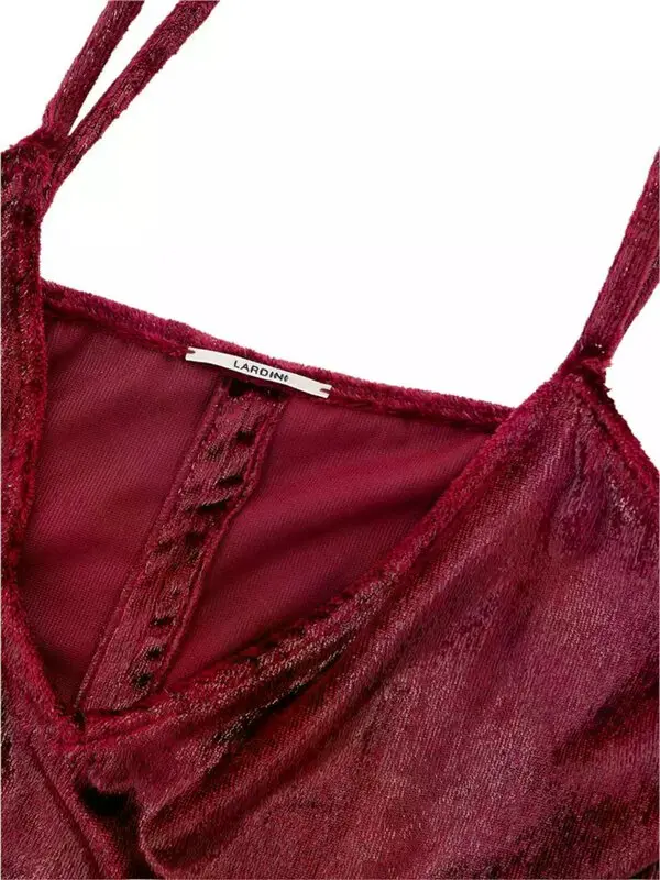 LARDINI Velvet Maxi Dress