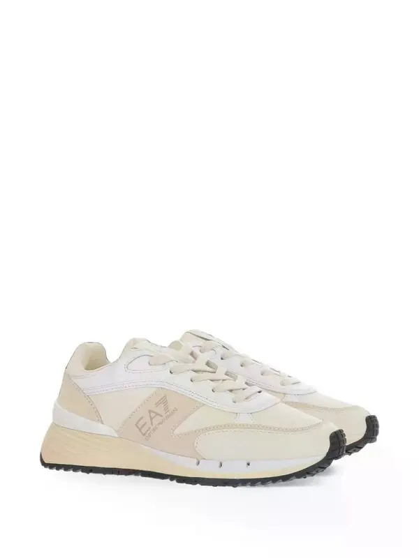 EA7 Otg Logo-print Panelled Sneakers