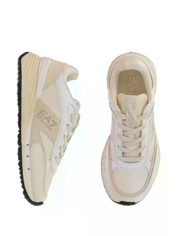 EA7 Otg Logo-print Panelled Sneakers