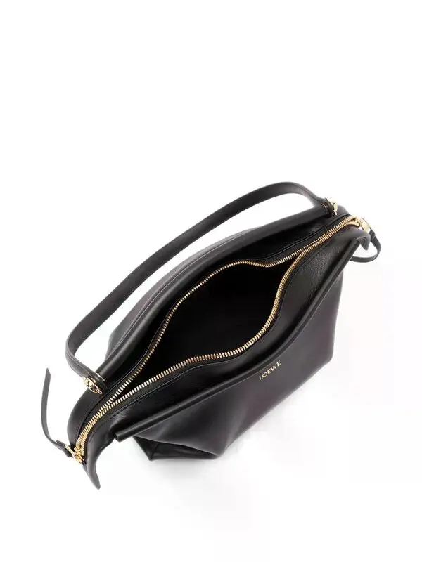 Loewe Small Whisker Logo-print Leather Shoulder Bag