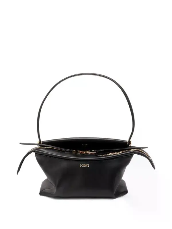 Loewe Small Whisker Logo-print Leather Shoulder Bag