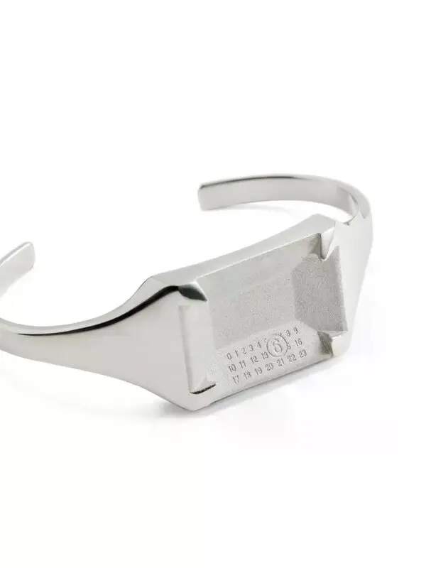 MAISON MARGIELA Numeric-artwork Cuff Bracelet