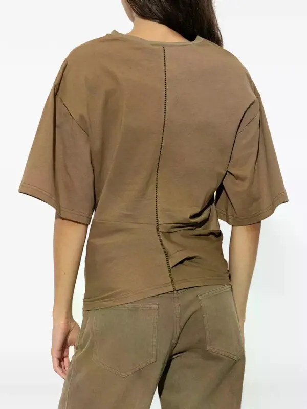 Christopher Esber Draped Cotton Top