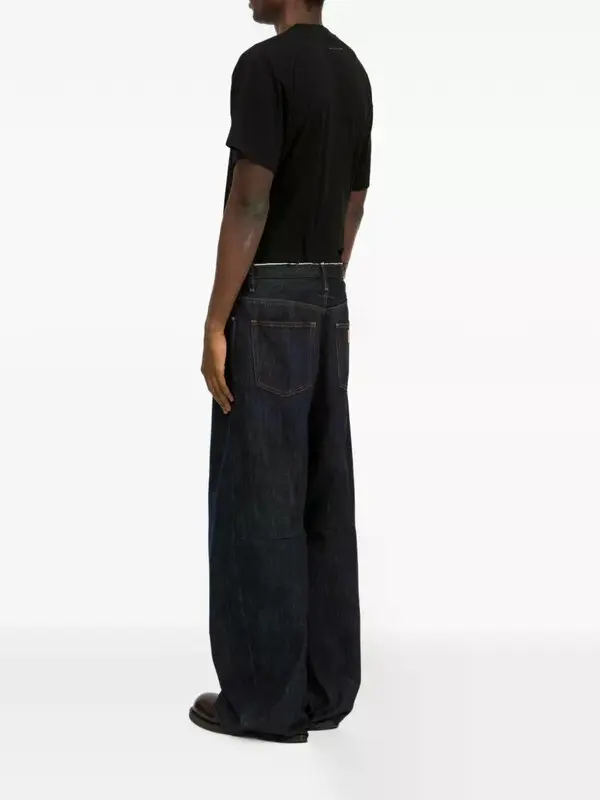 MAISON MARGIELA Frayed Wide-leg Jeans