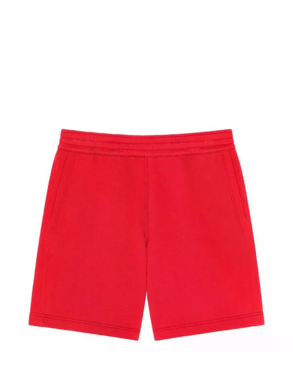 Givenchy Bermuda Shorts In Fleece With Paris Gros Grain