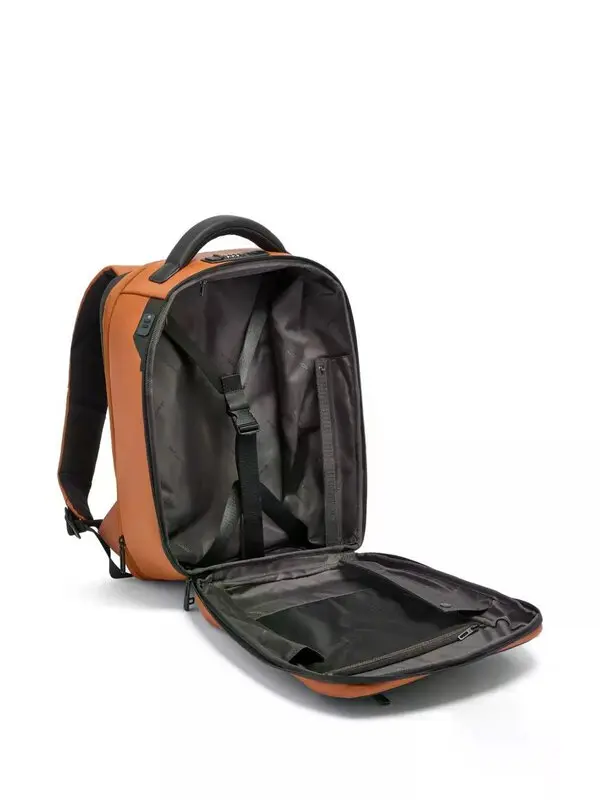 PIQUADRO Logo-plaque Panelled Backpack