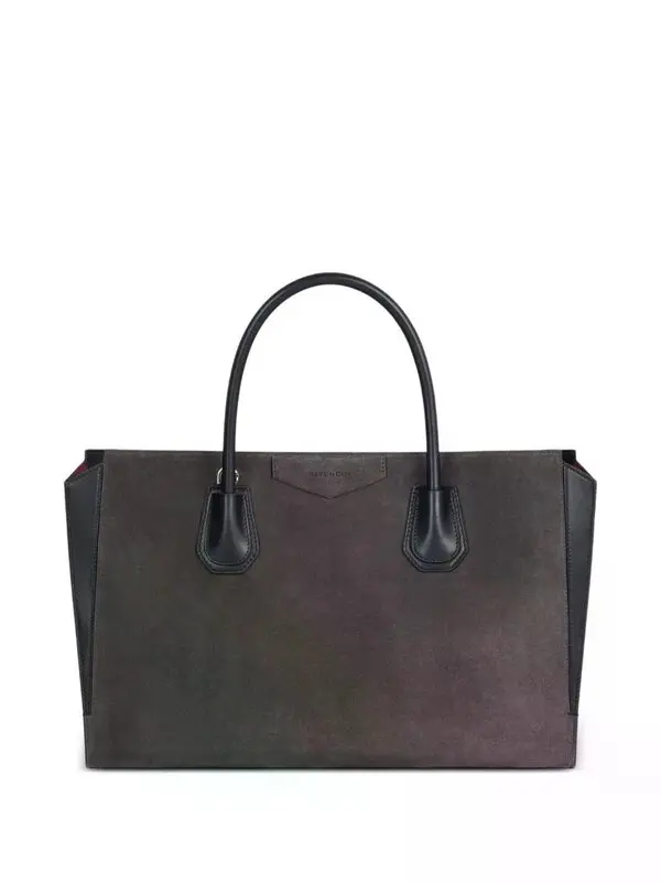 Givenchy Medium Antigona Catchall Bag In Suede Leather