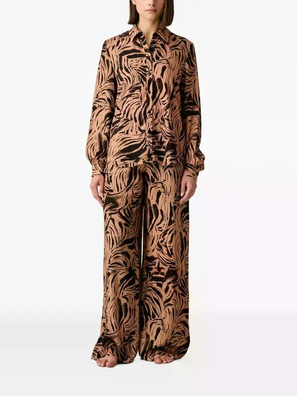 SILVIAN HEACH Abstract-print Shirt And Trousers Set