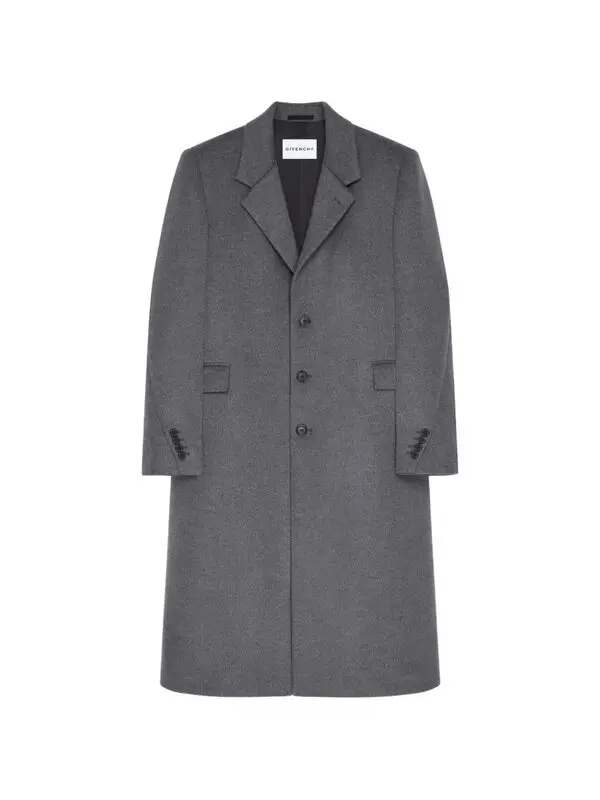 Givenchy Couture Seam Coat In Wool And Cashmere