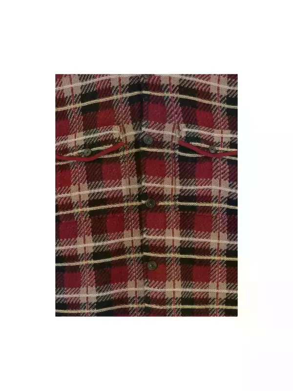 Guest In Residence Plaid Cashmere Shirt