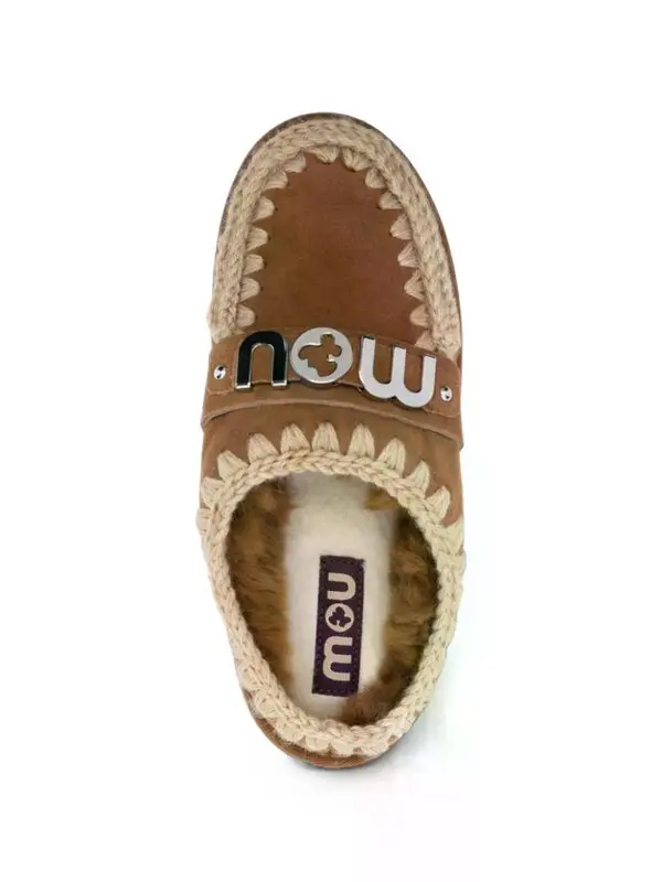 Mou Bounce Logo-plaque Mules