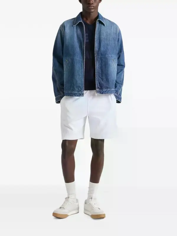 Givenchy Couture Seam Jacket In Dark Denim