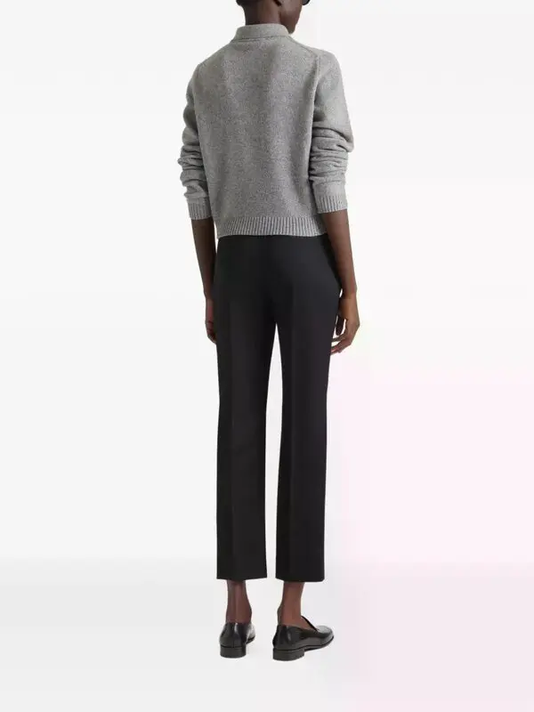 Givenchy Slim Fit Tailored Pants In Crepe Cady