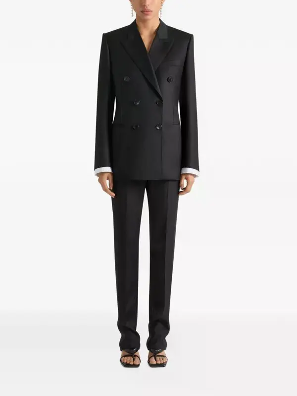 Givenchy Striped Skinny Pants In Wool