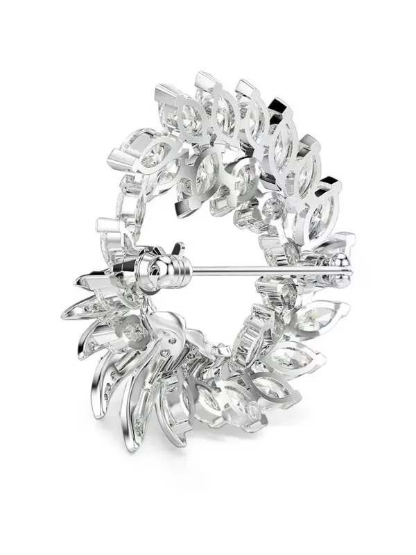 SWAROVSKI Mesmera Crystal-embellished Wreath Brooch