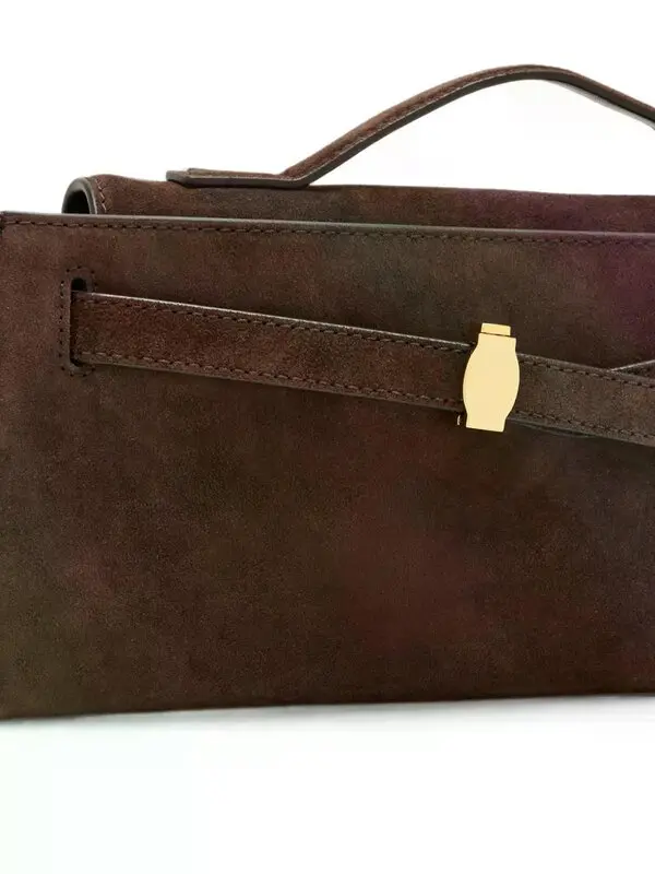 Veronica Beard Dash Suede Clutch Bag