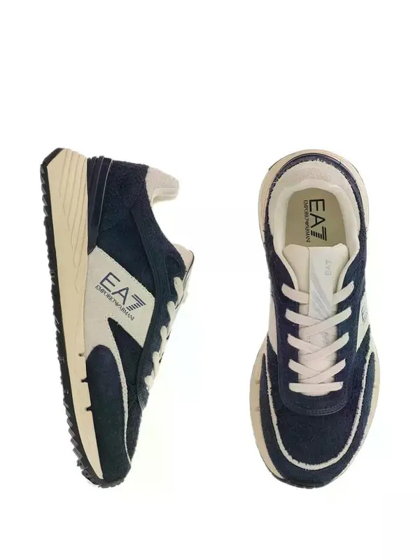 EA7 Otg Low-top Leather Sneakers
