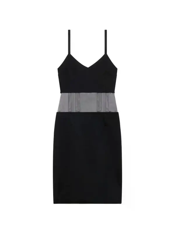 Marni Wool Dress With Satin Waist