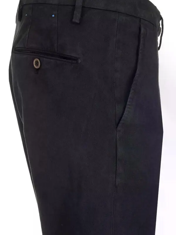 Al Duca D'aosta Drill Cotton Straight-leg Trousers