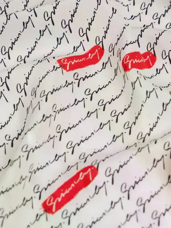 Givenchy Square In Silk With Signature