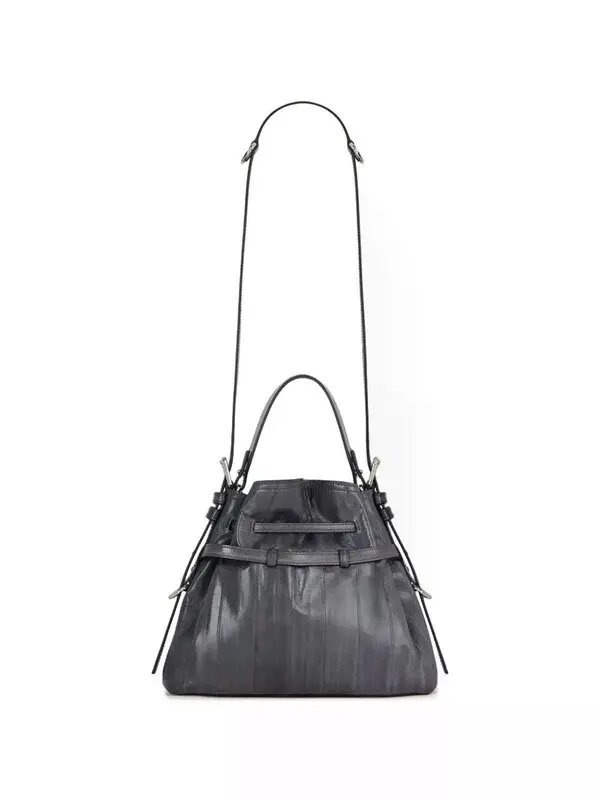 Givenchy Small Voyou Bucket Bag In Myxine Leather