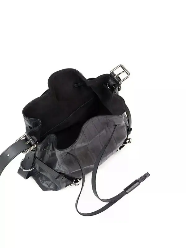 Givenchy Small Voyou Bucket Bag In Myxine Leather