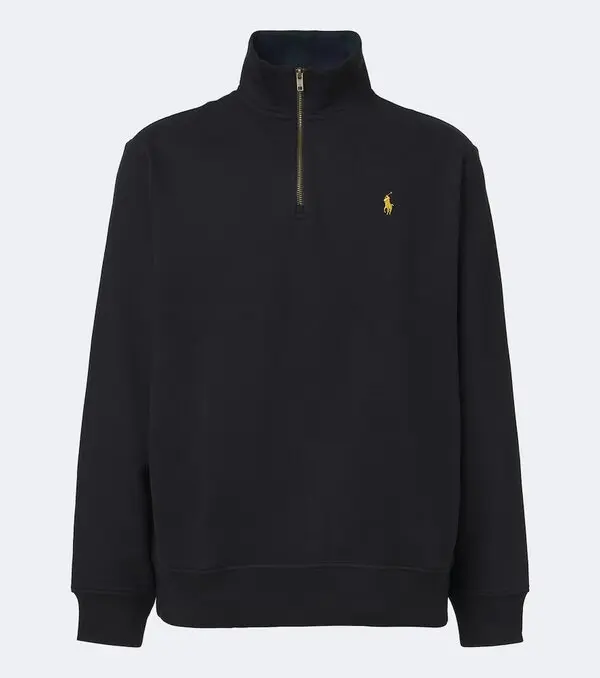 Polo Ralph Lauren Cotton-blend Half-zip Sweater
