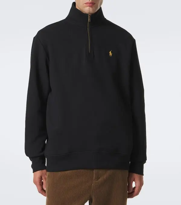 Polo Ralph Lauren Cotton-blend Half-zip Sweater
